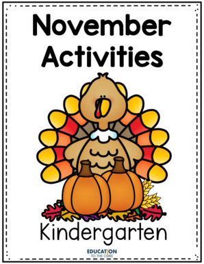 Kinder November Packet – Cover (color) - Education to the Core Premium