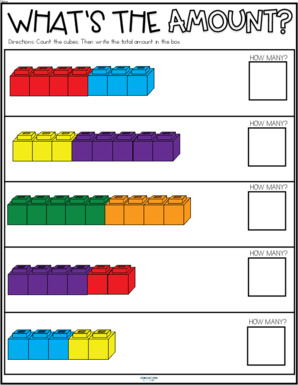 Snap Cubes What’s the Amount - Education to the Core Premium