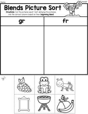 Kinder May Packet – Blends Sort - Education to the Core Premium