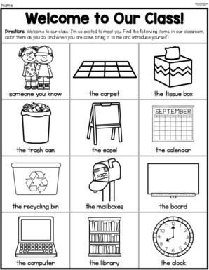 Back to School – Class Scavenger Hunt - Education to the Core Premium